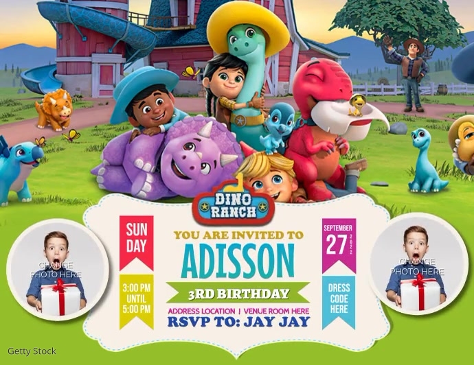 Dino Ranch Template | PosterMyWall