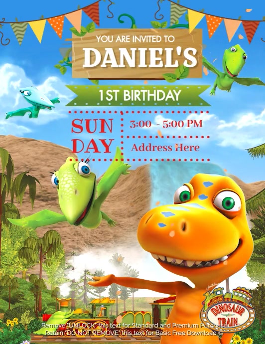 Copy of Dinosaur Train | PosterMyWall