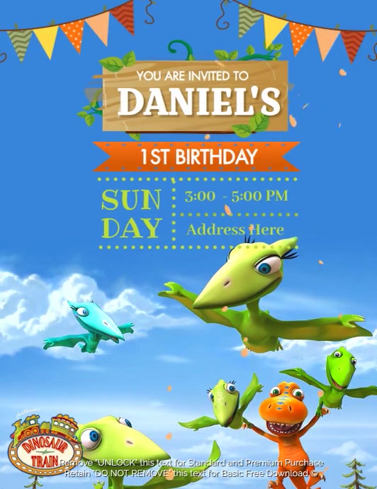 Copy of Dinosaur Train | PosterMyWall