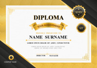 Diploma Card Template | PosterMyWall