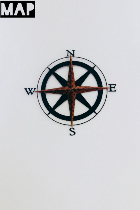 Directions and mapping Template | PosterMyWall