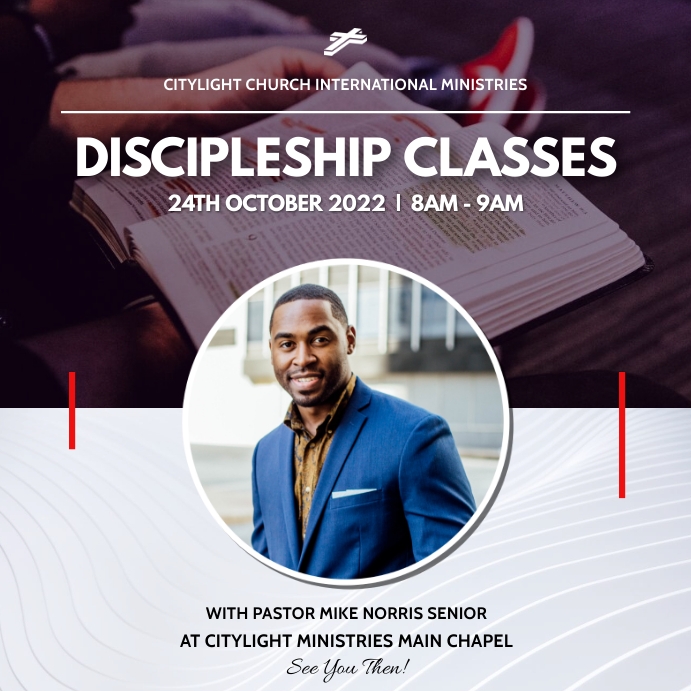 discipleship church service flyer template | PosterMyWall