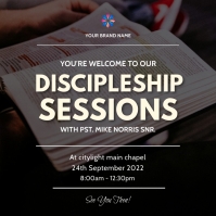 discipleship church service flyer template | PosterMyWall