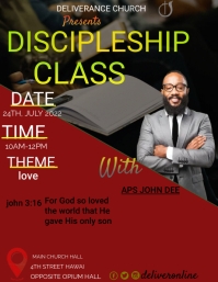 discipleship class Template | PosterMyWall