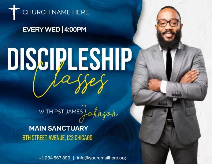 discipleship class Template | PosterMyWall