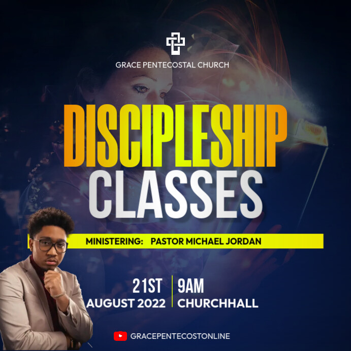 discipleship class Template | PosterMyWall