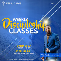 discipleship class flyer Template | PosterMyWall