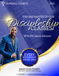 discipleship class flyer Template | PosterMyWall