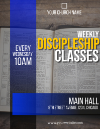 discipleship class flyer Template | PosterMyWall