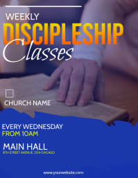 discipleship classes flyer Template | PosterMyWall