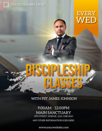 discipleship class flyer Template | PosterMyWall