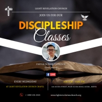 DISCIPLESHIP CLASS POSTER Template | PosterMyWall