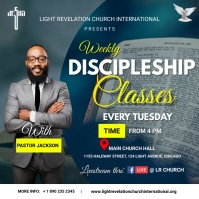 DISCIPLESHIP CLASS POSTER Template | PosterMyWall