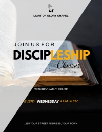 discipleship class flyer Template | PosterMyWall