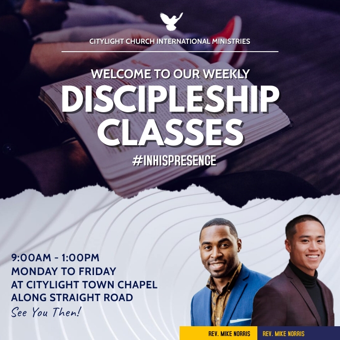 discipleship flyer template | PosterMyWall