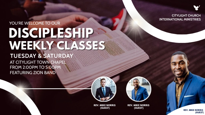 discipleship flyer template | PosterMyWall