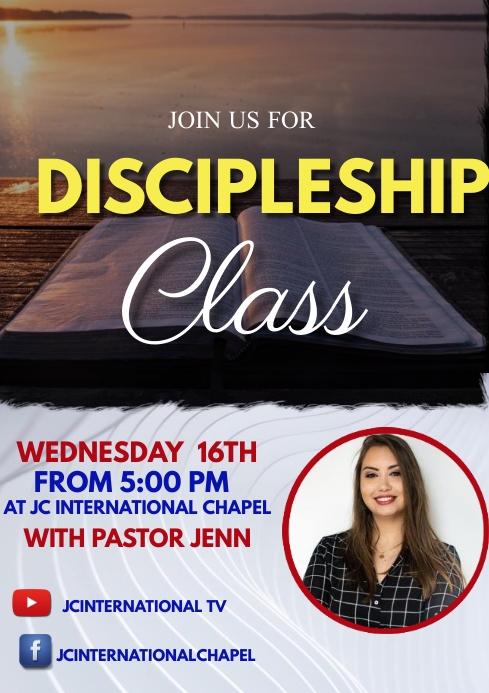discipleship flyer template | PosterMyWall