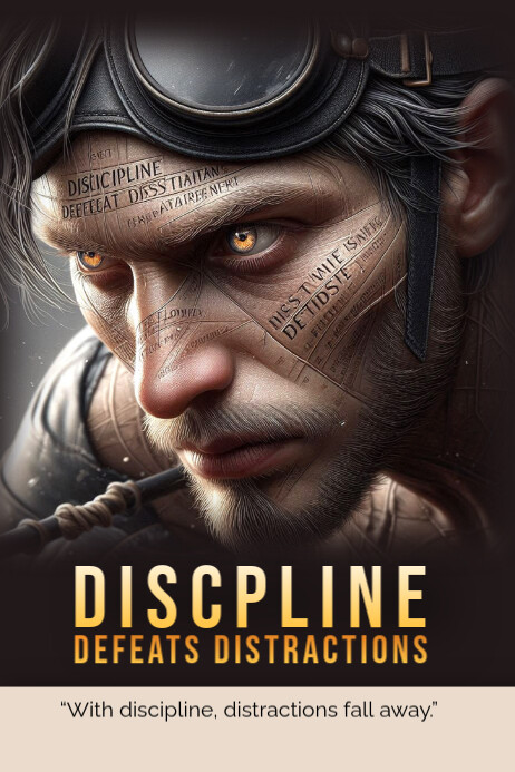Copy of Discipline | PosterMyWall