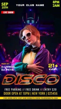 Music Party Video Template | PosterMyWall
