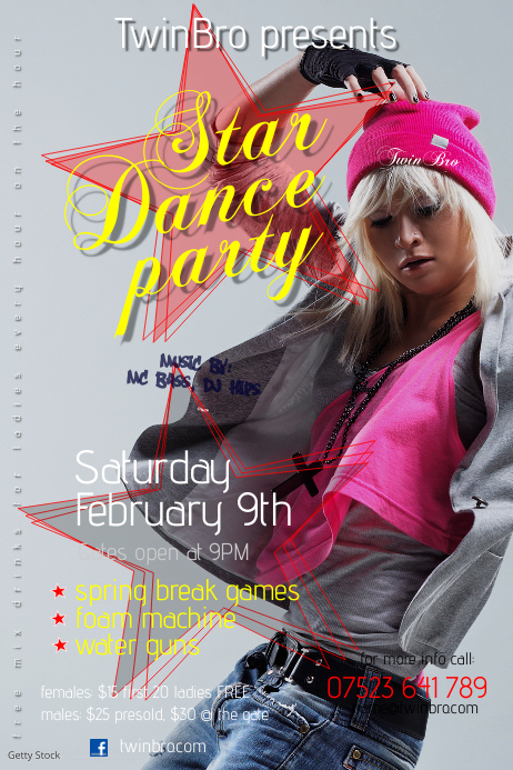 Disco Dance Poster Template | PosterMyWall