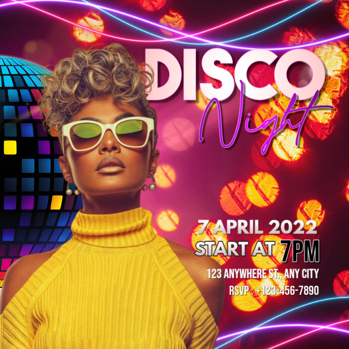 disco Template | PosterMyWall