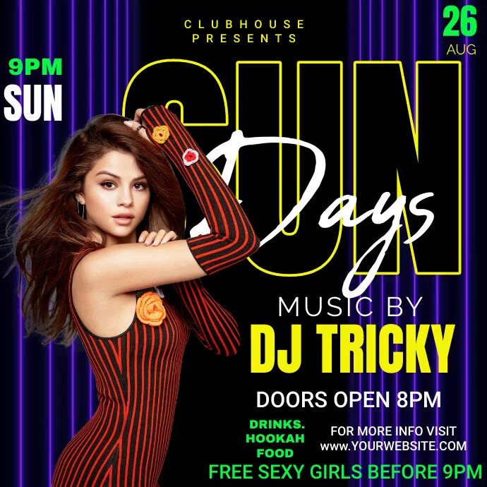 disco night /musical night/event night Template | PosterMyWall