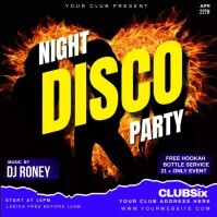 night club party ad design template | PosterMyWall
