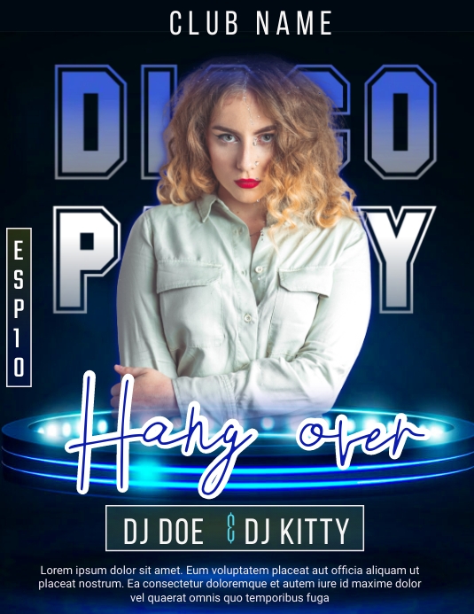 Disco Party Ads Template | PosterMyWall