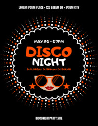 DISCO PARTY FLYER Template | PosterMyWall