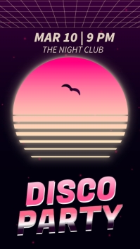 Disco Party Design Template | PosterMyWall