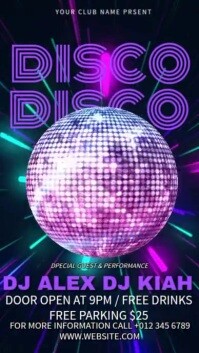 Disco Party Instagram Template | PosterMyWall