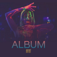 Electro Techno Music Album Cover Template | PosterMyWall