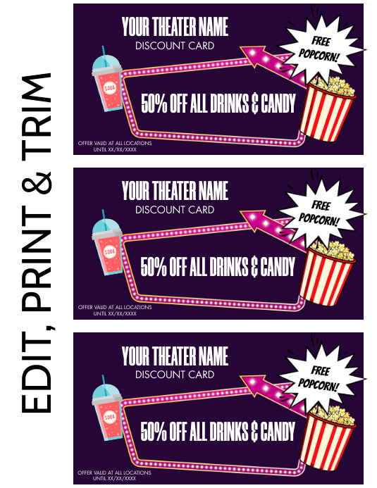 DISCOUNT CARD Template | PosterMyWall