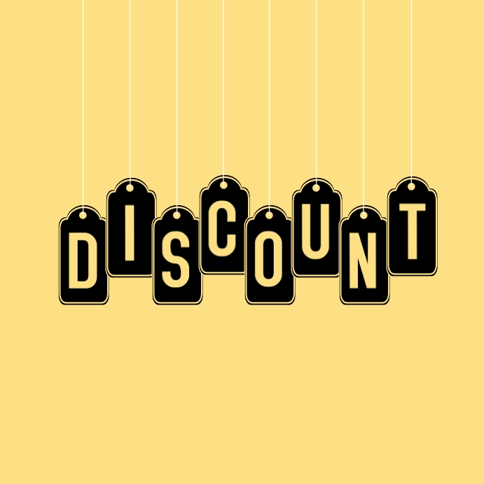 DISCOUNT Template | PosterMyWall