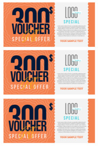 Voucher Design Template | PosterMyWall