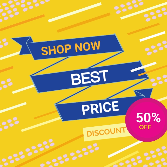 discount instagram post Template | PosterMyWall