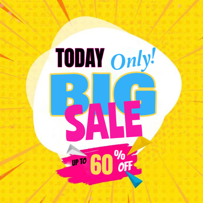 Discount sales flyer Template | PosterMyWall