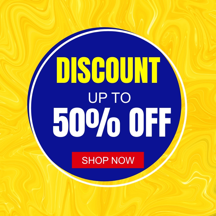 Copy of DISCOUNT UP TO 50% OFF | PosterMyWall