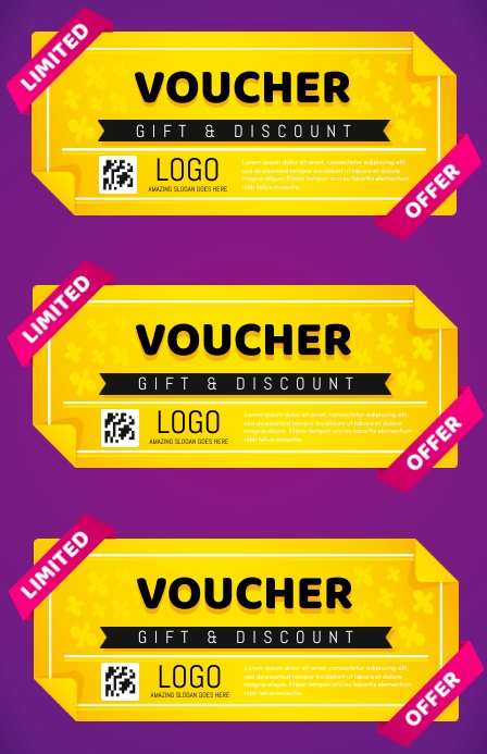 Discount Voucher Template | PosterMyWall