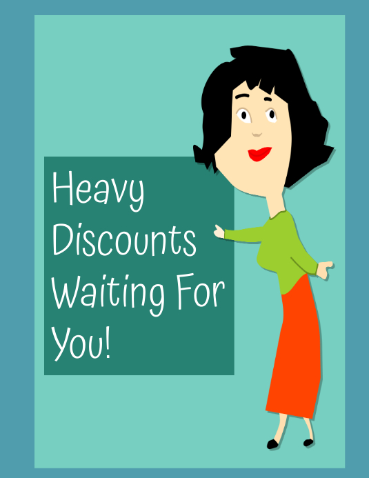 Copy of Discounts poster | PosterMyWall