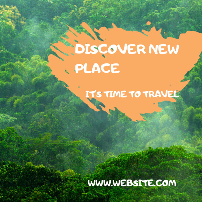 Copy of Discover new place | PosterMyWall