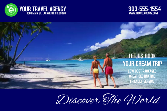 Discover the World Template | PosterMyWall