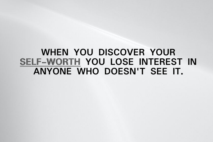 Copy of DISCOVER YOUR SELF-WORTH QUOTE TEMPLATE | PosterMyWall