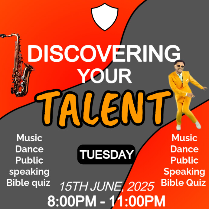 Copy of Discovering your talent show design template | PosterMyWall