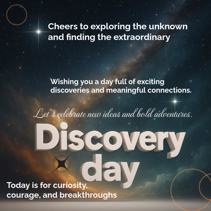 Copy of Discovery Day | PosterMyWall