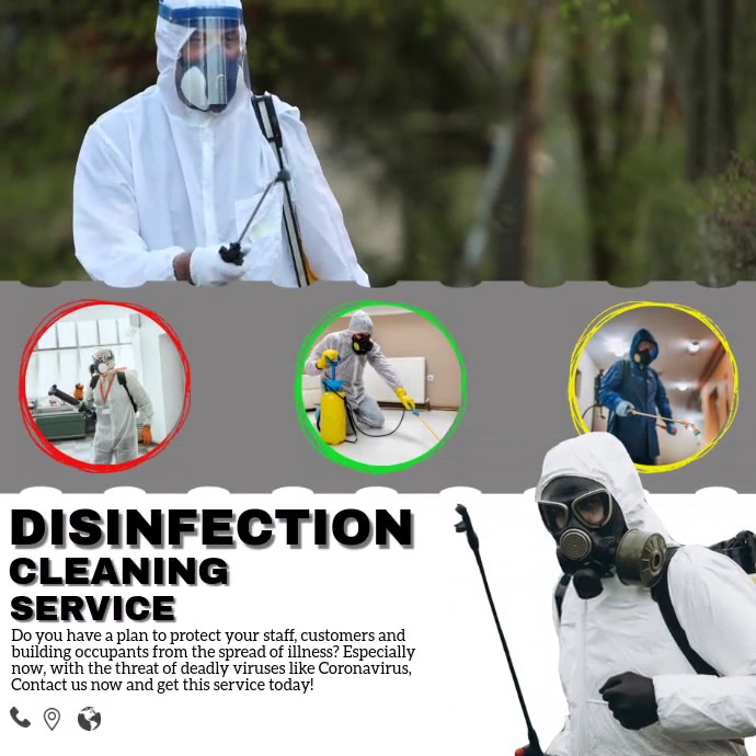 disinfection Template | PosterMyWall