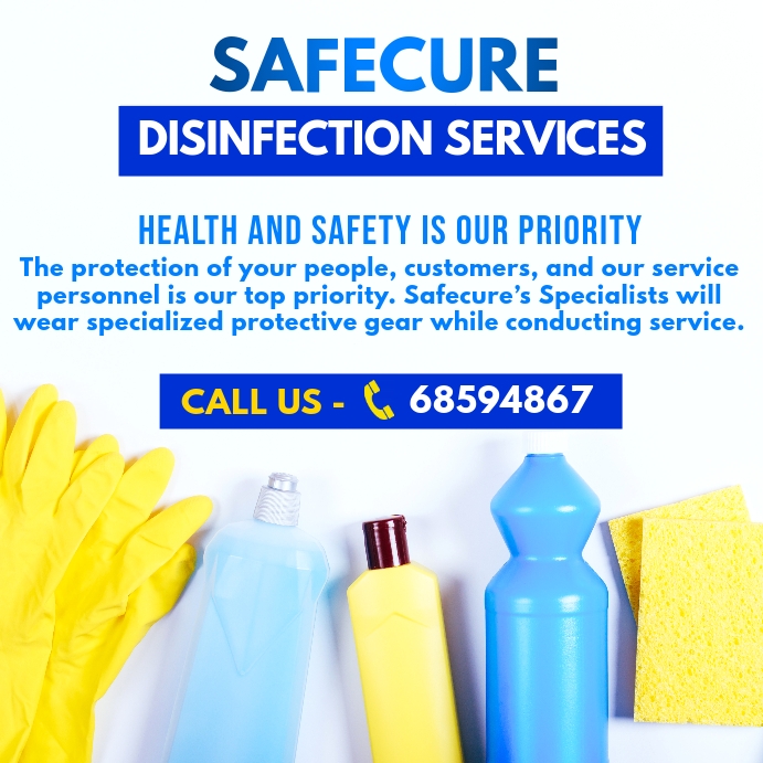 Copy of DISINFECTION SERVICES | PosterMyWall