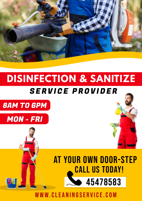 DISINFECTION SERVICES Template | PosterMyWall