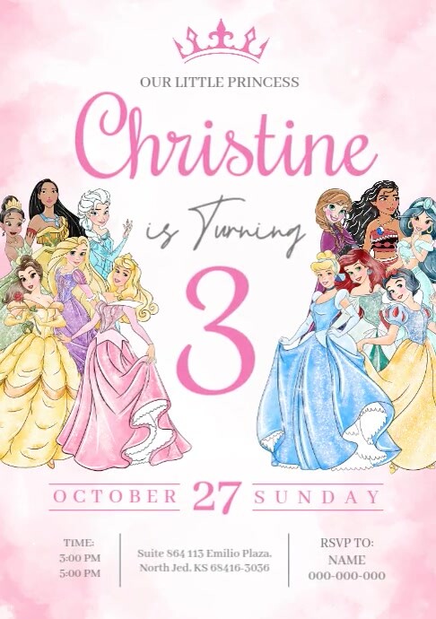 Copy of Disney Princess | PosterMyWall