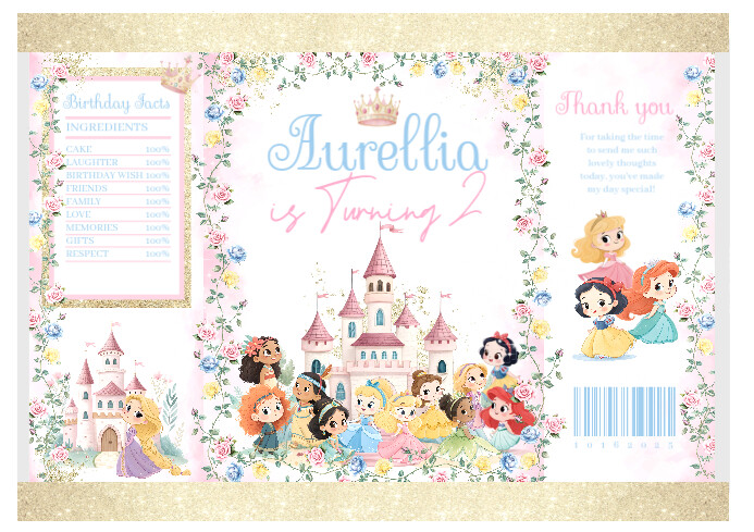 Modèle Disney Princess | PosterMyWall